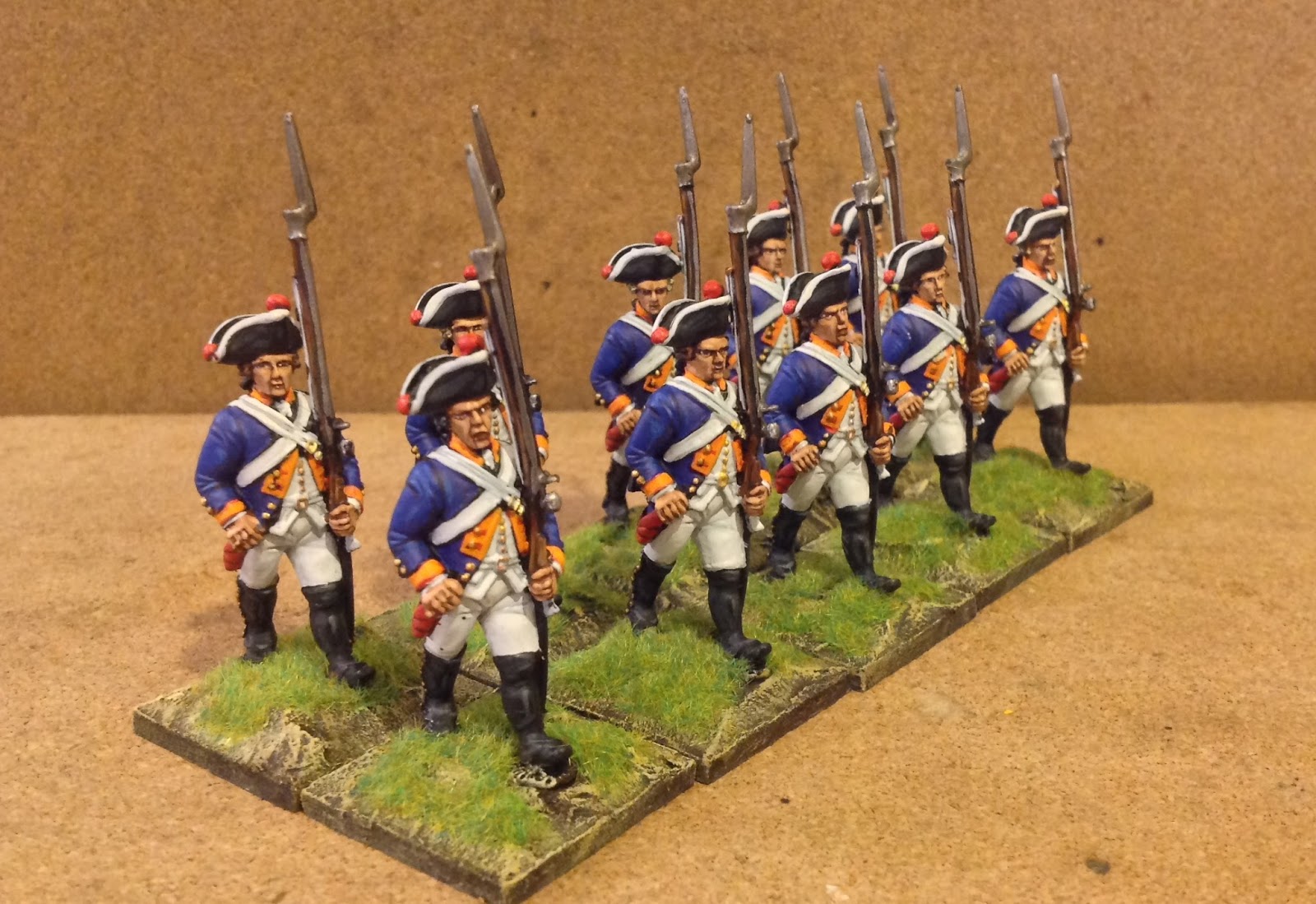 15mm paint shack: 40mm Front Rank AWI Hessian