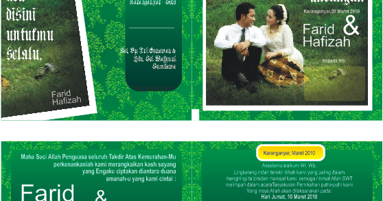 21+ Contoh Desain Undangan Coreldraw PNG