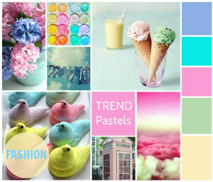 Pastel Colors Fashion Trend