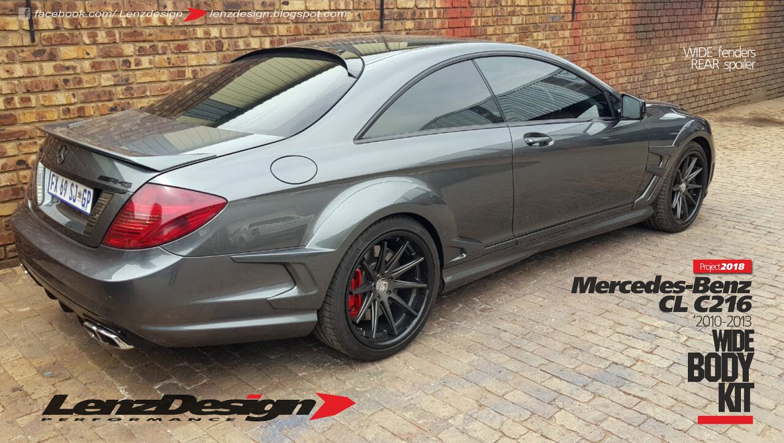 Mercedes-Benz CL 63 AMG C216 Lenzdesign Bodykit 2006-2014