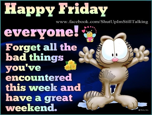 Happy Friday Everyone