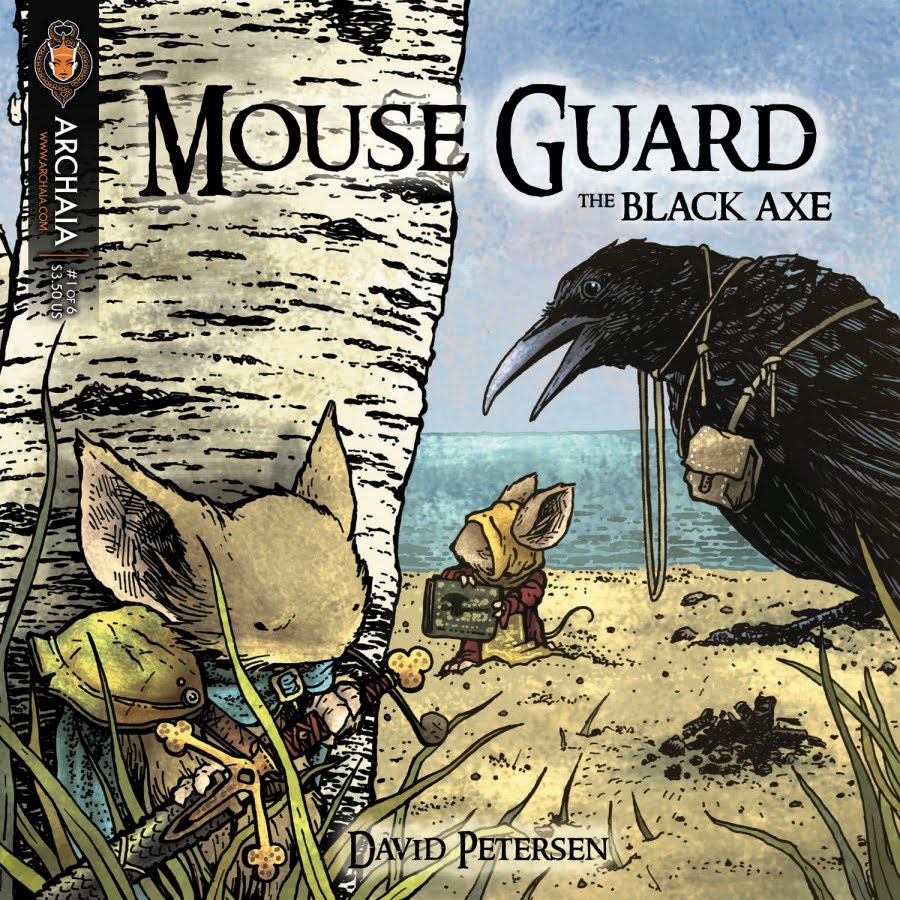 Por um punhado de imagens: Os ratos Guerreiros: de Mouse Guard a Mice ...