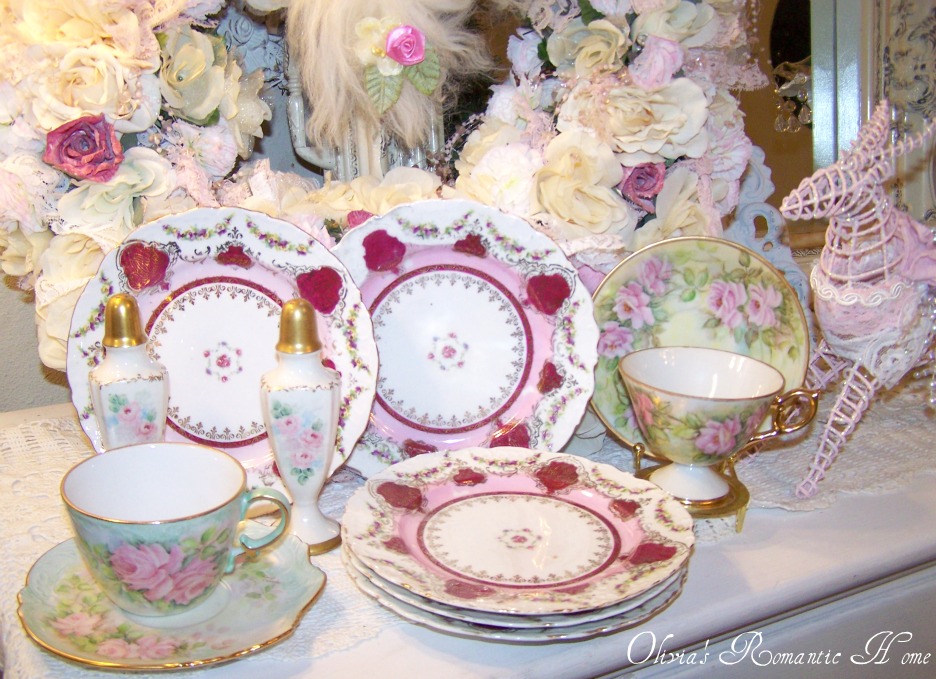 Olivias Romantic Home Shabby Chic Table Setting
