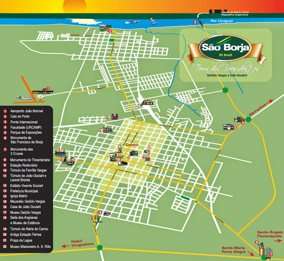 Turismo - Monumento do Tricentenário de São Borja - RS ~ Turismo São ...