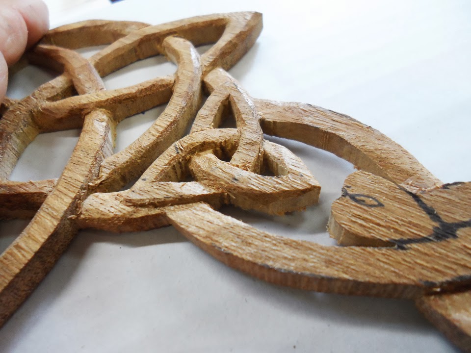 From the Desk of Murray Lincoln: Carving a Celtic Love Spoon – How to