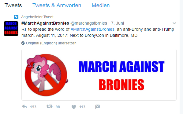 Horse News: Anti-Brony Group Threatens to Picket BronyCon 2017 in a # ...