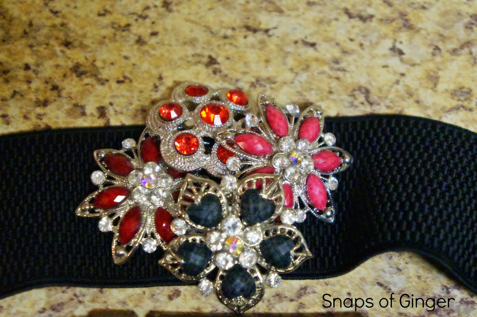Snaps of Ginger: DIY Jeweled Belts