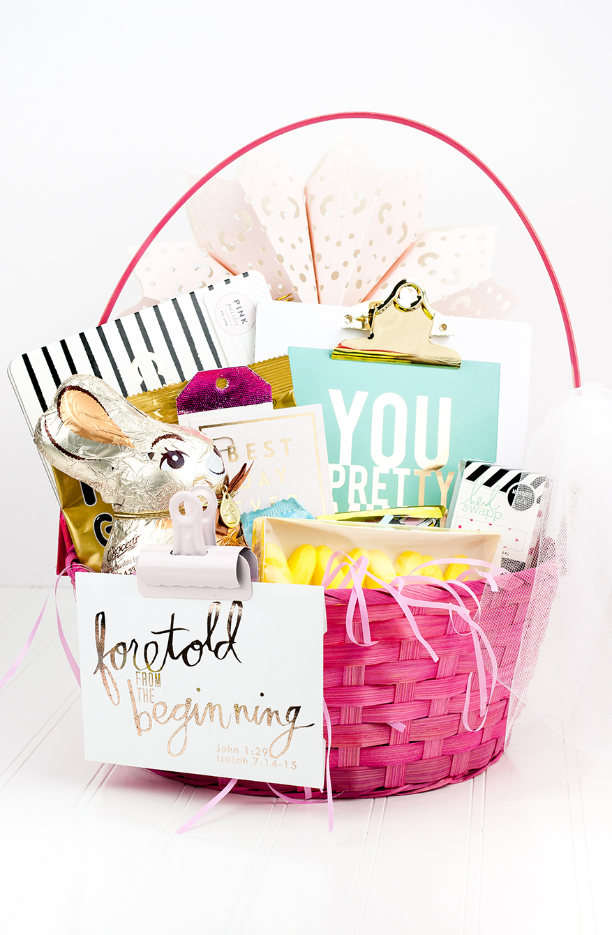 easter basket | heidi swapp | Midwestern Girl