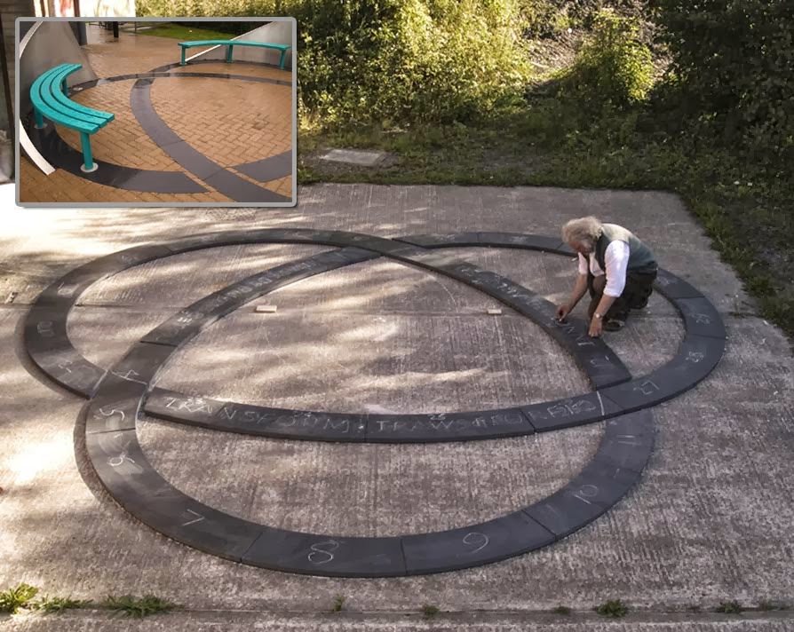 caligrafia, arte y diseño: El calígrafo de la piedra: Ieuan Rees