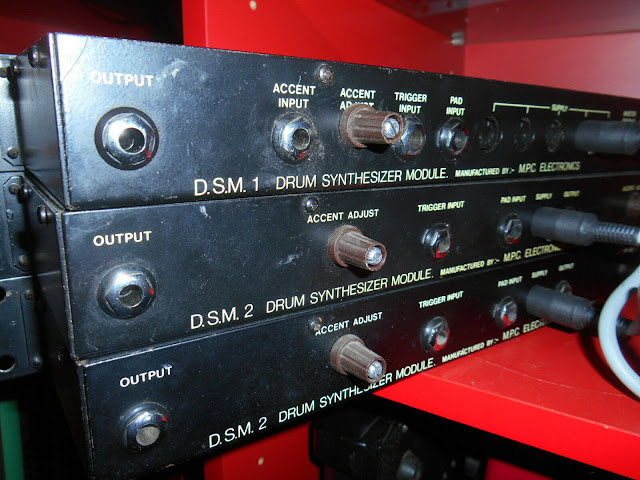 MATRIXSYNTH: M.P.C. DRUM SYNTH MODULE 1 AND 2 PERCUSSIVE RACK