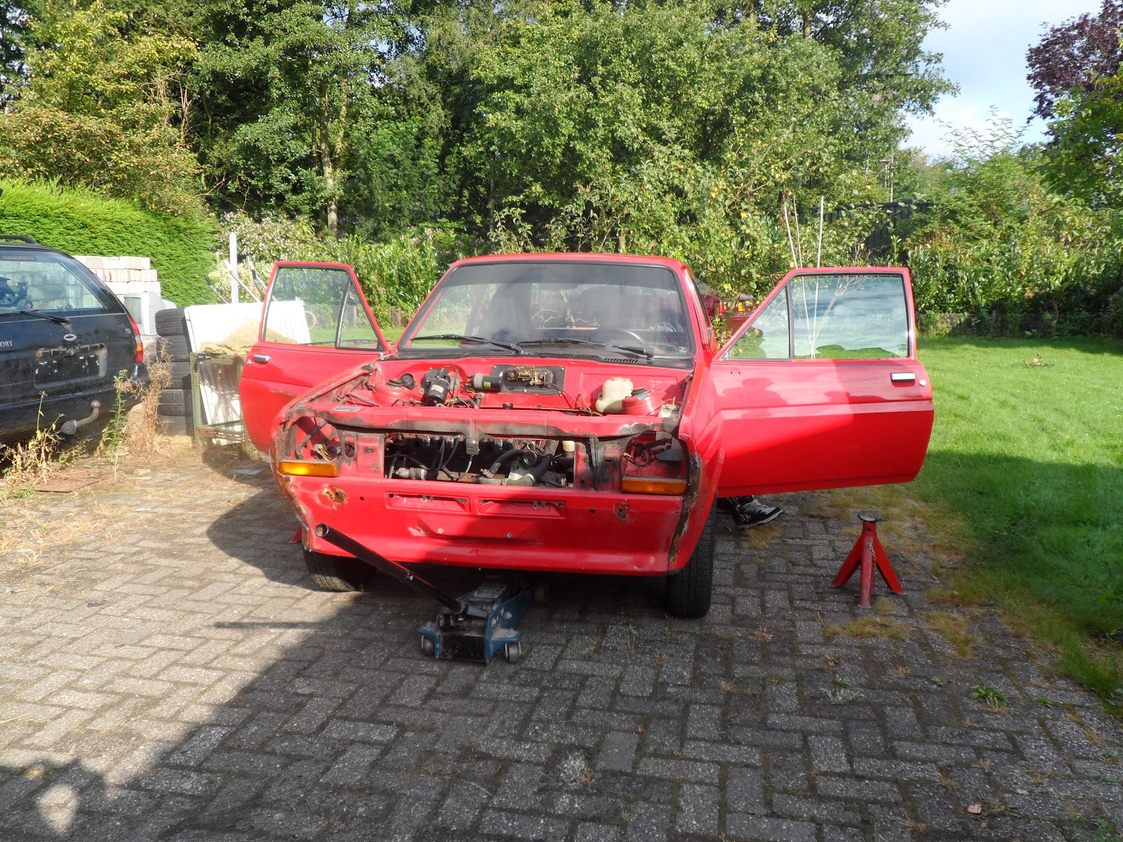 Ford vrienden Breda: de rode fiesta