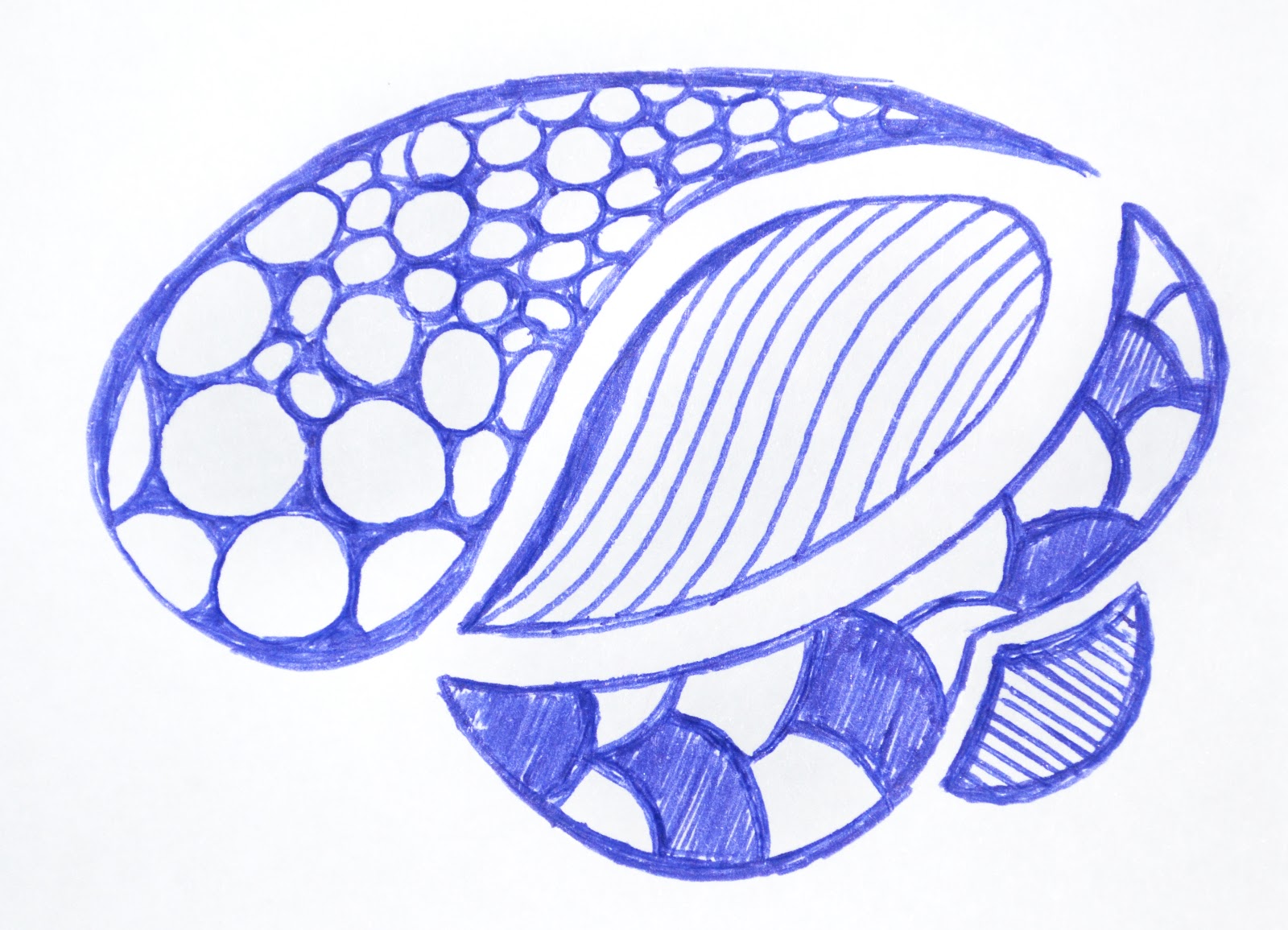 I Like Lines: Draw a Doodle a Day 40 - Shell 'it