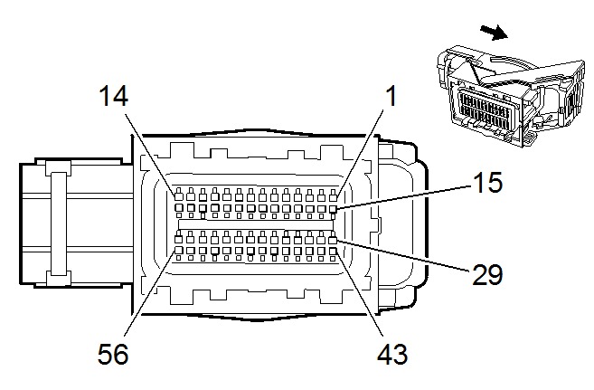 Pinout Engine Control Module Chevrolet Spin Bensin | Montir Pro Indonesia
