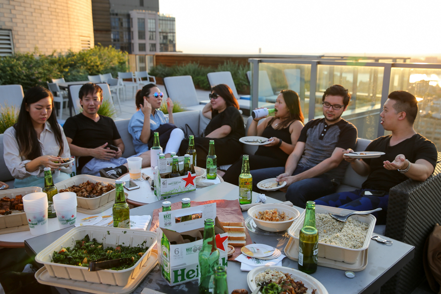 Summer Rooftop Party — LEVITATE STYLE
