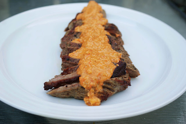 Tri-Tip with Tomato Romesco