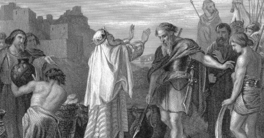 Rightly dividing the word of truth.: Abraham’s Tithe to Melchizedek