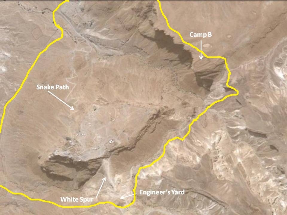 Mike Anderson's Ancient History Blog: Roman Siege of the Fortress Masada