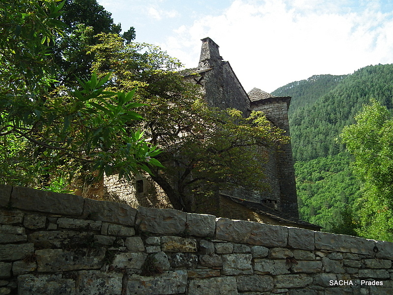 Un jour....Une photo !: Le château de Prades " Gorges du Tarn