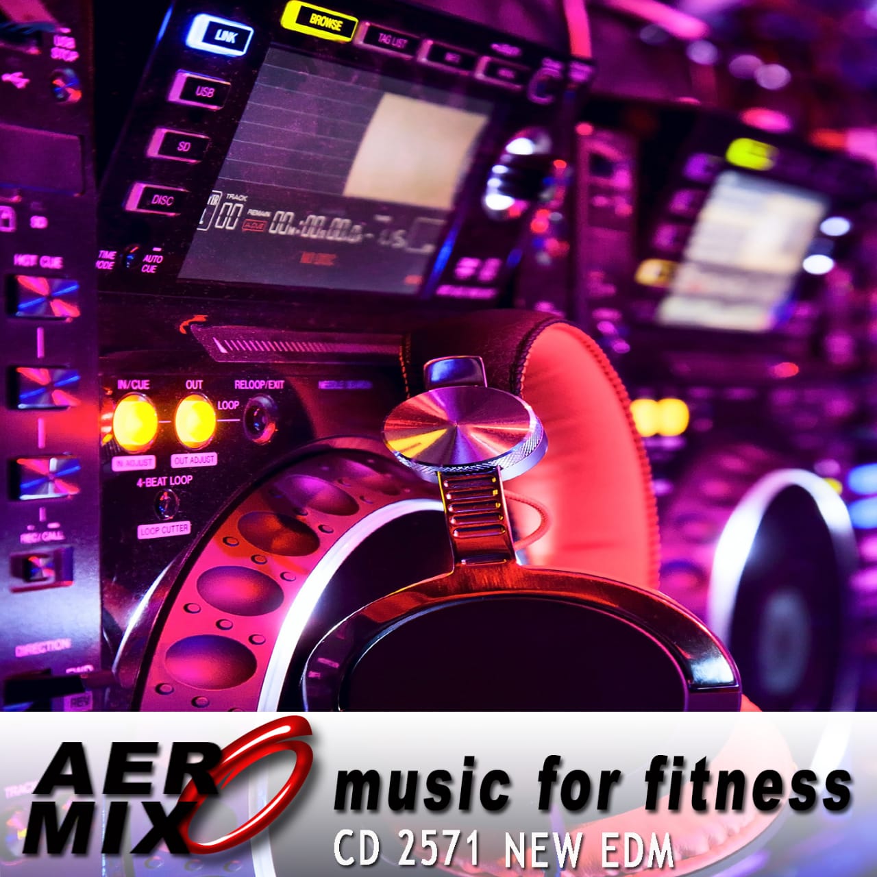 Studio Aeromix - Music Fitness: CD 2571 - NEW EDM (ELETRONIC DANCE MUSIC)