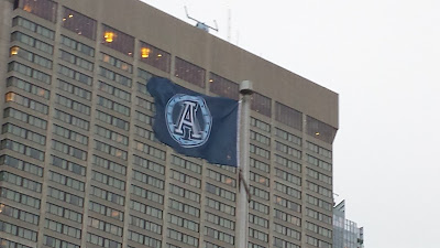 Toronto things: Toronto Argos flag planted at City Hall to support Grey ...