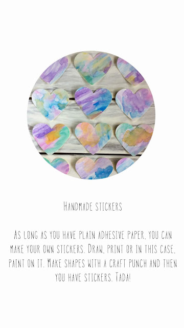 blah to TADA!: Handmade Stickers