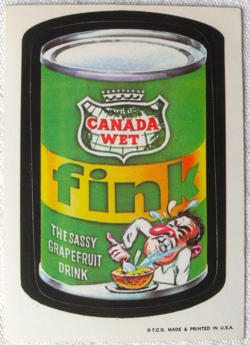 ART SKOOL DAMAGE : Christian Montone: 1973 Wacky Packages Stickers (1st ...