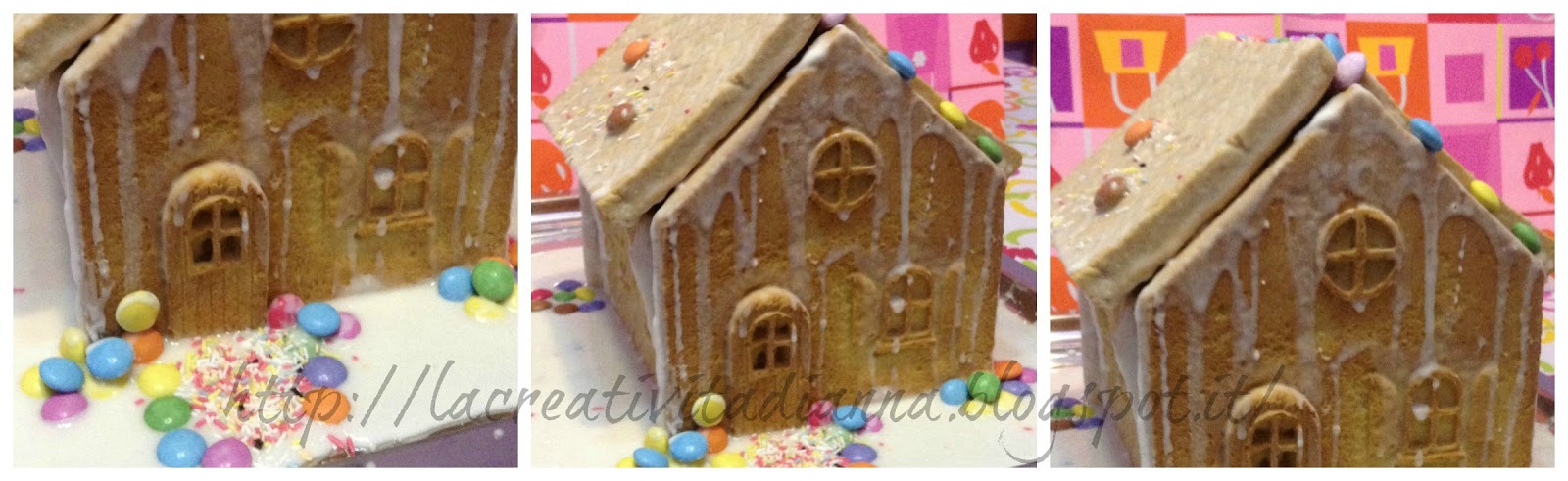 La Creatività di Anna!!!: La mia casetta di pan di zenzero Gingerbread!