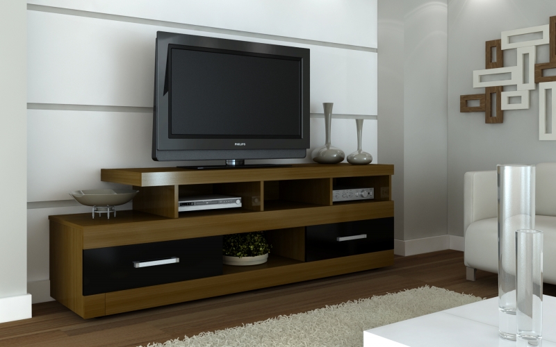 Casa Nova & Você: Rack -home sua sala merece