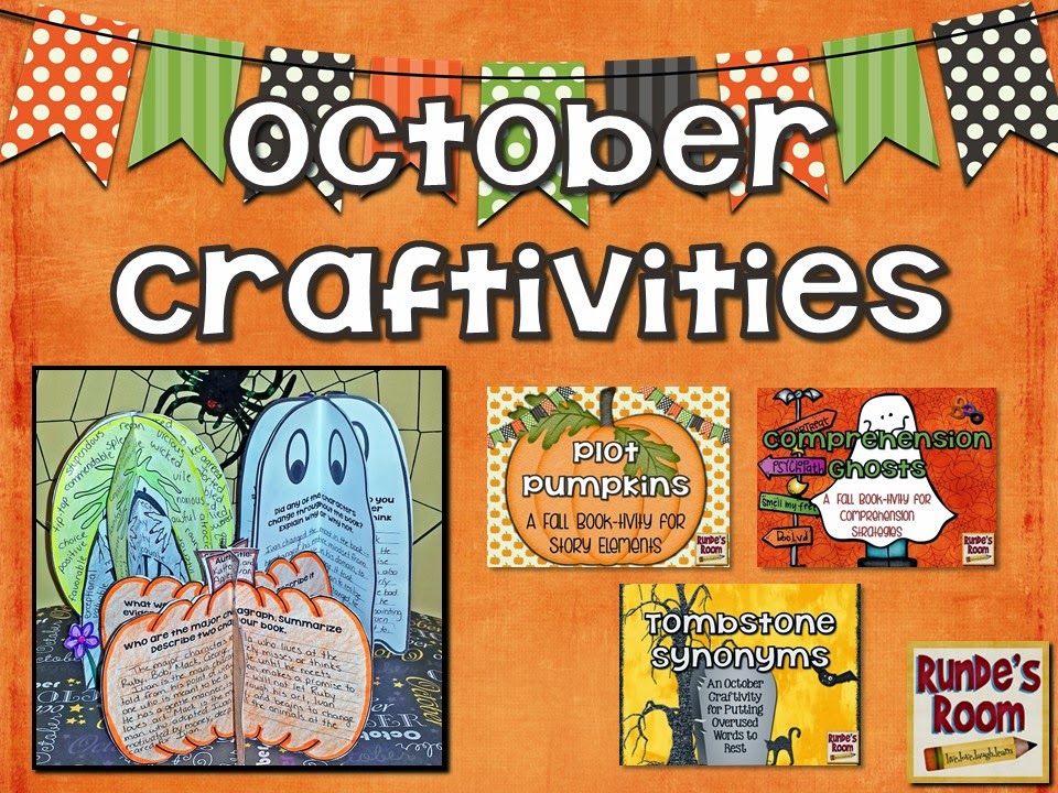 Upper Grade Classroom Ideas for October | RUNDE'S ROOM