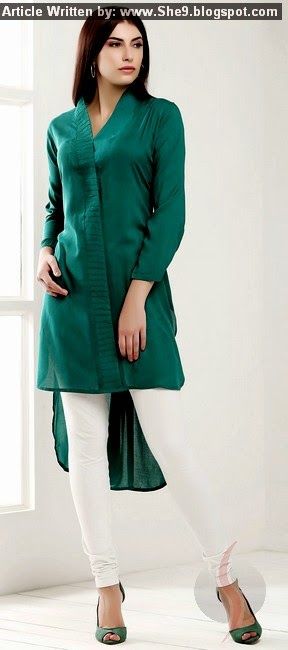 Tunics Tops Kurti 2015-2016 | Designs of Indian Long Shirts ~ She9 ...