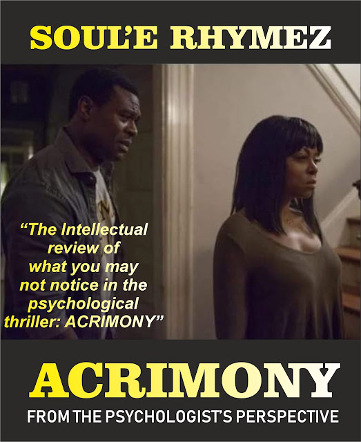 ACRIMONY; FROM THE PSYCHOLOGIST’S PERSPECTIVE