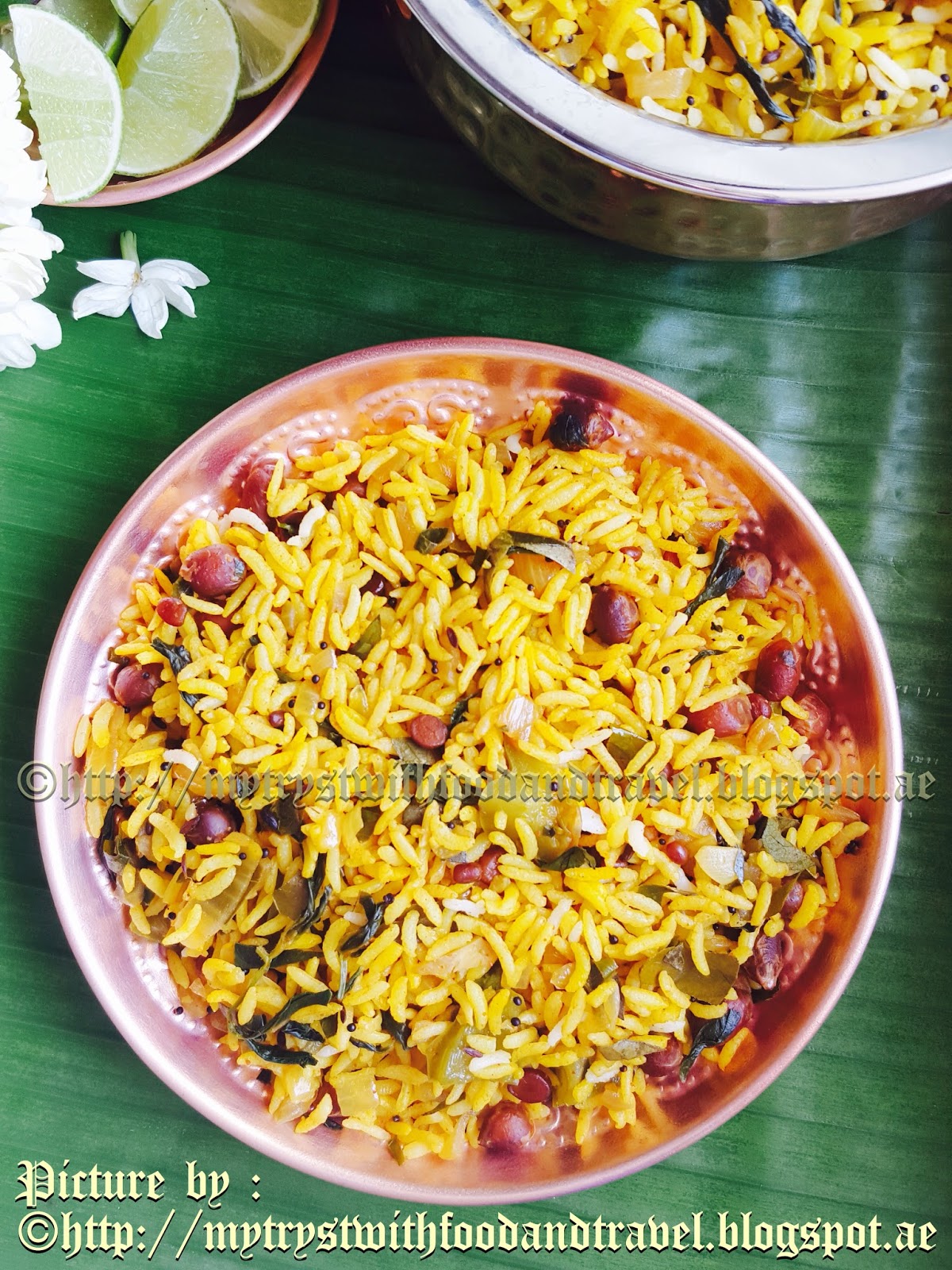 My Tryst With Food And Travel: Menthya Soppina Chitranna Recipe / Ugadi ...