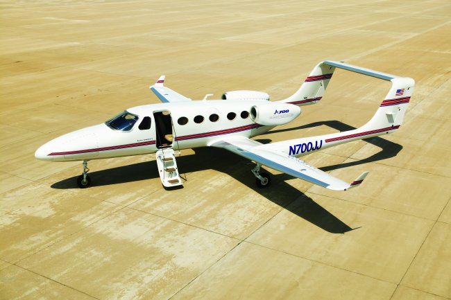 Jet Airlines: Adam A700 jet