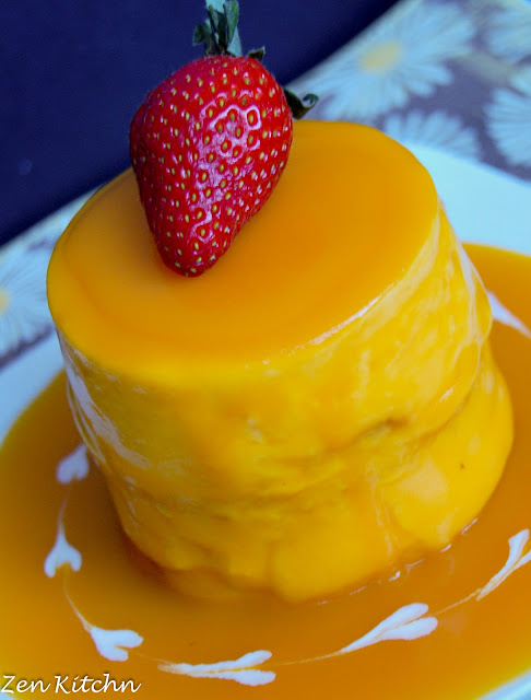 Zen Kitchn: Mango Mousse Cake
