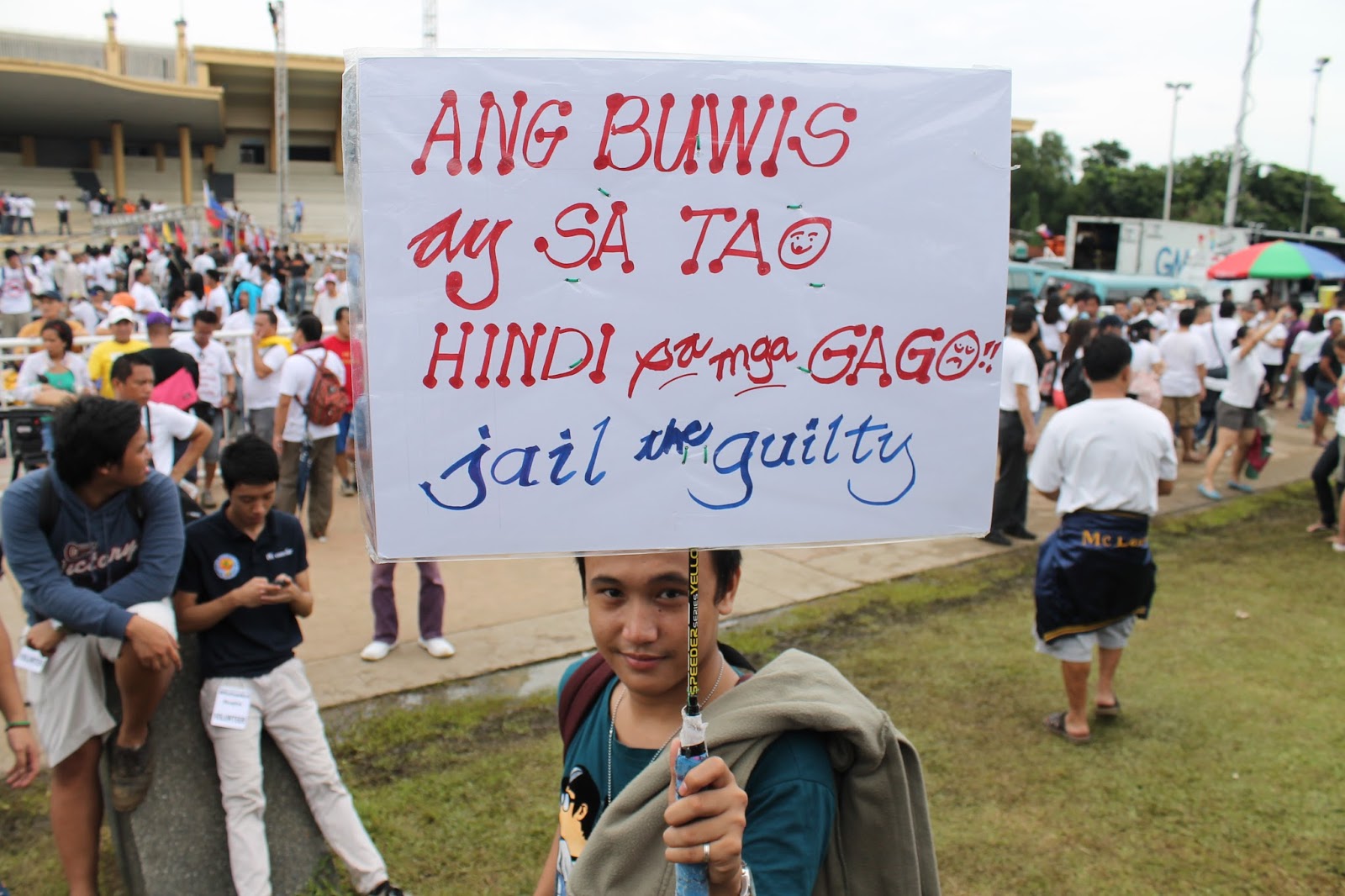 HAPPY MESS: “Makibaka, huwag magbaboy.”