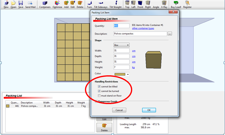 IMPORTANCIA DE CUBICAJE