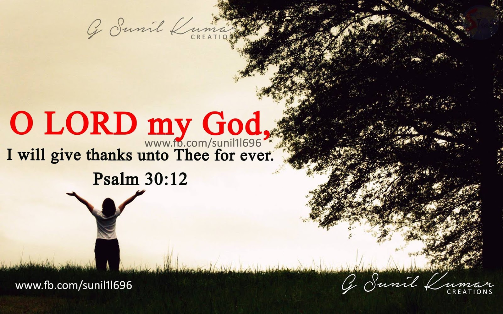Psalm 30 12 G Sunil Kumar