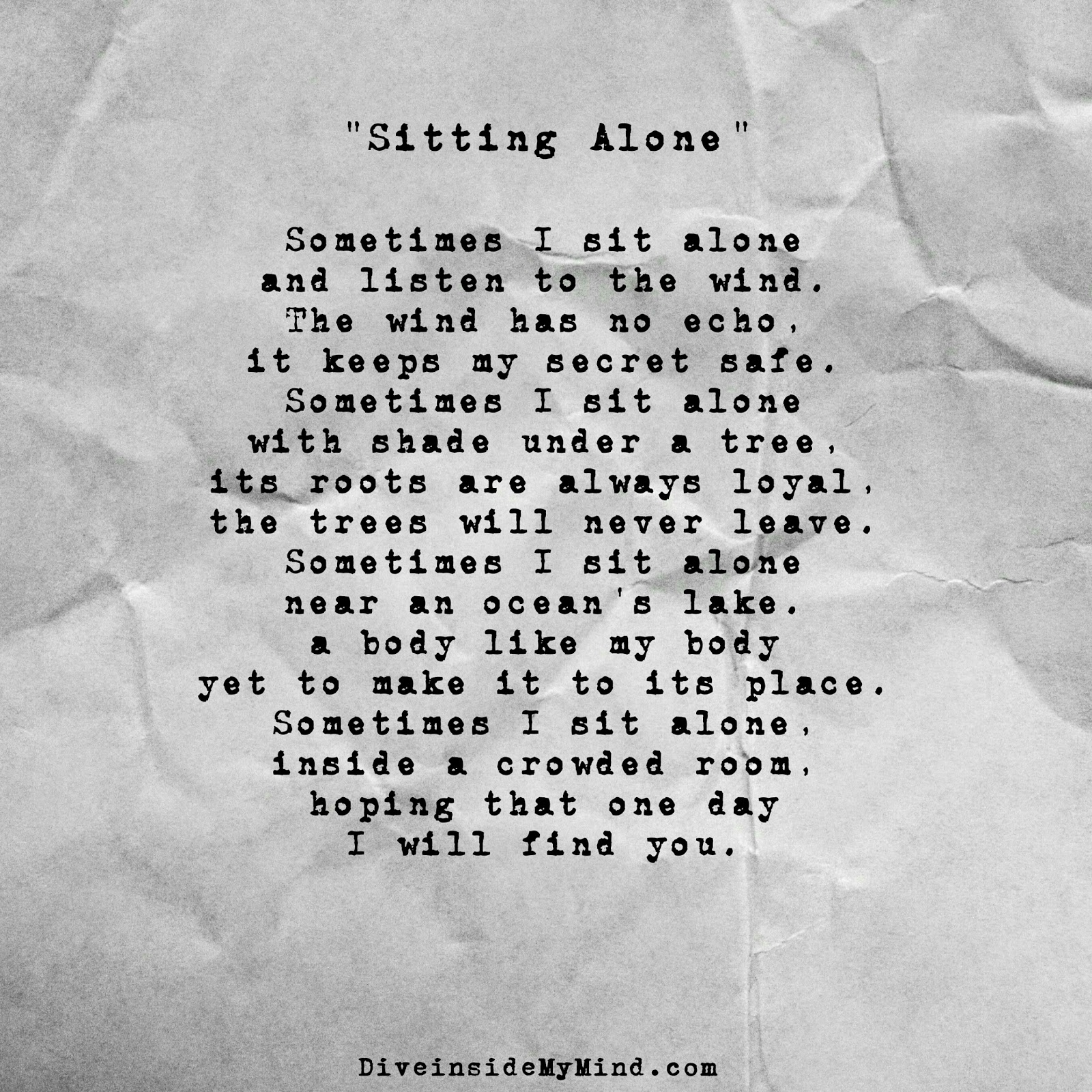 Dive inside My Mind: Poetry