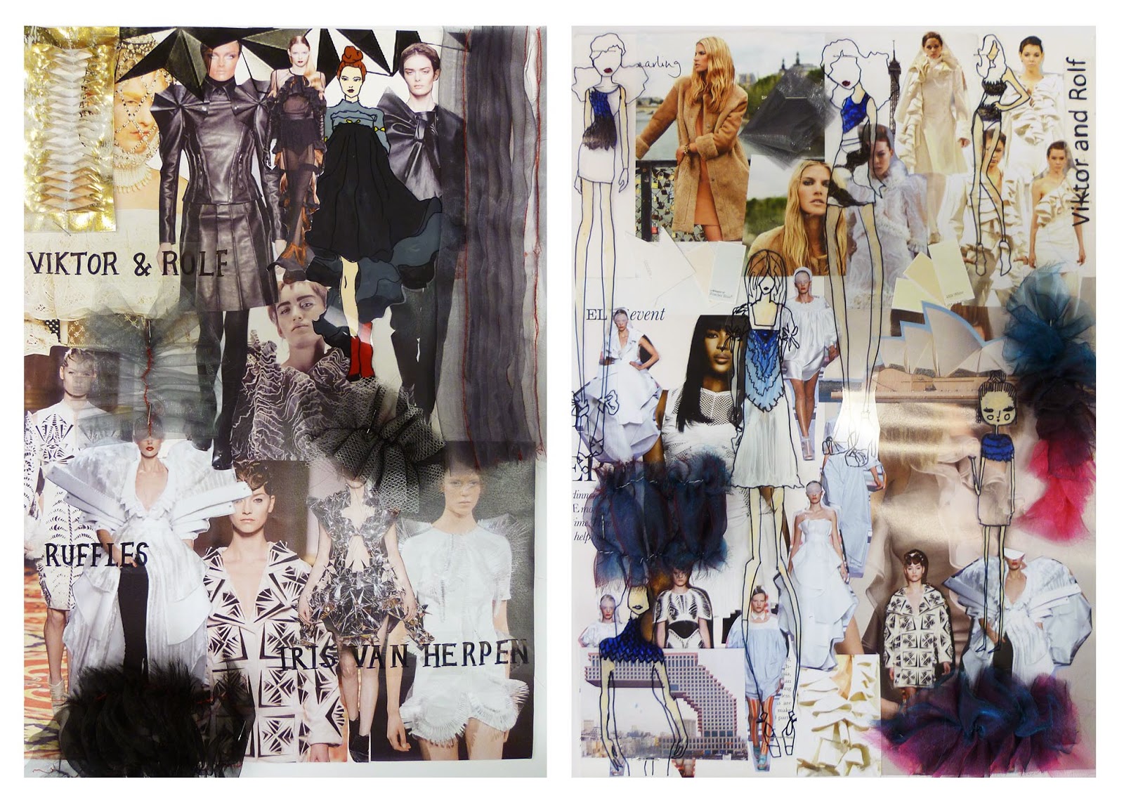 Moon on a Stick: Impressive Mood Boards from the A' Level Fashion ...