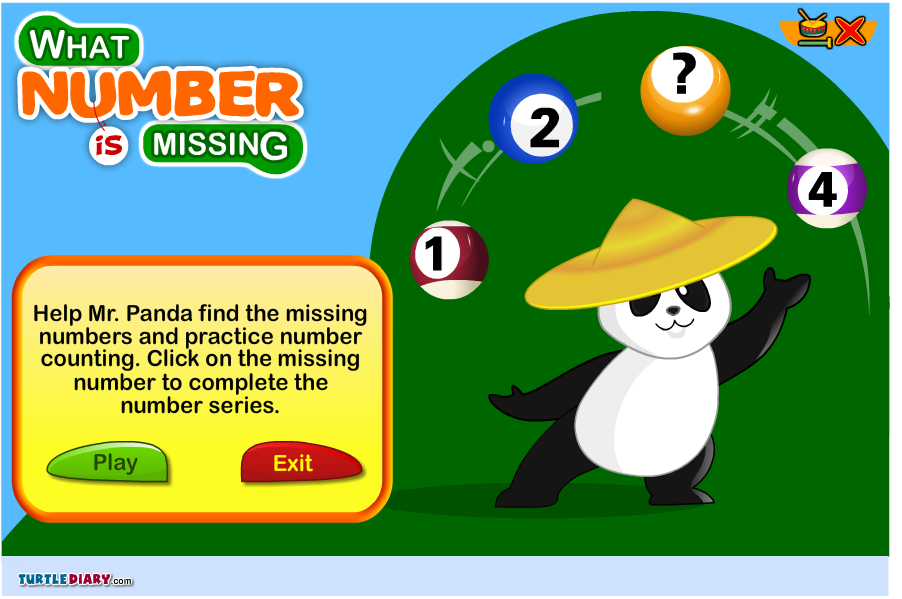 Cecilia's English Corner.: Find and Select the Missing Numbers Game.
