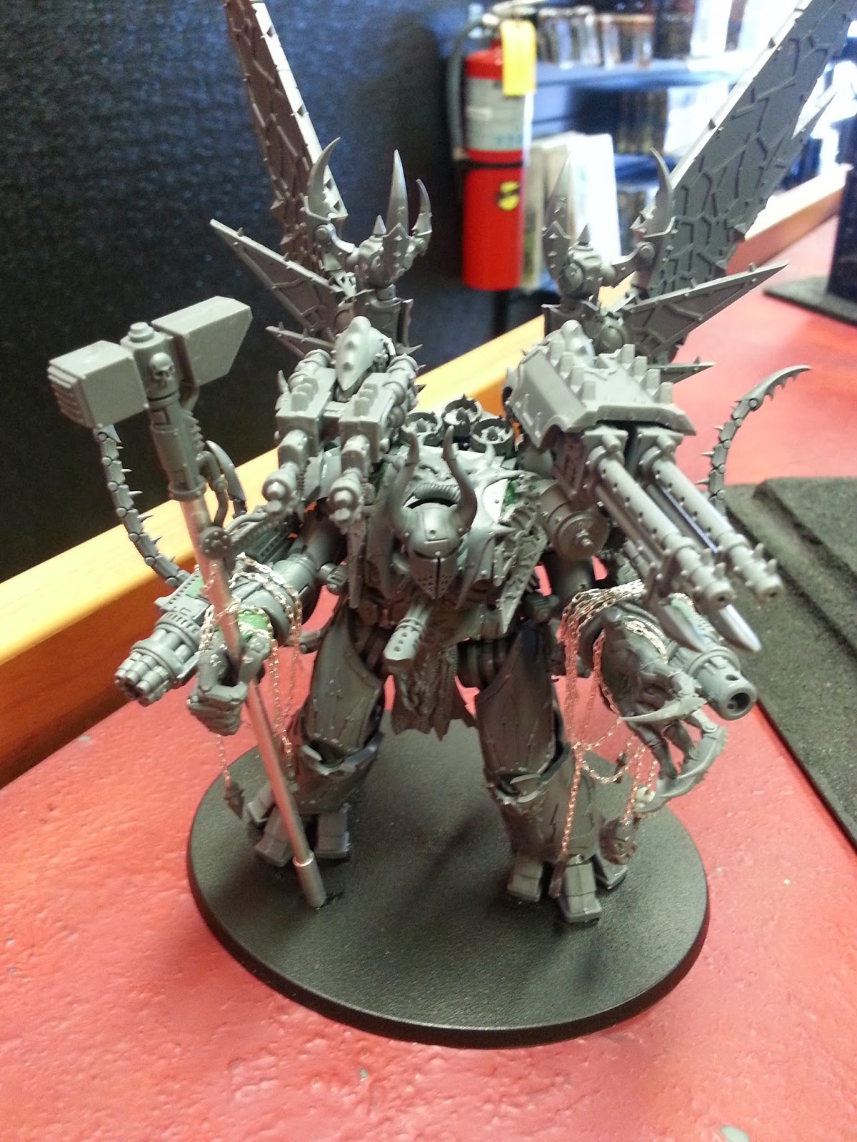 Warp Artifacts: Iron Warriors Daemon prince Conversion