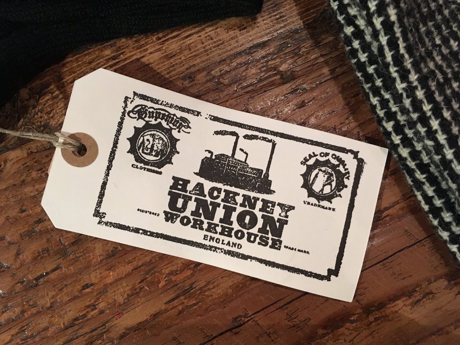 haversack: HACKNEY UNION WORKHOUSE