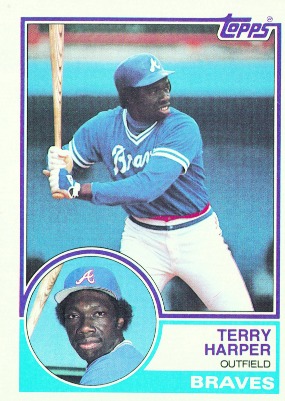 1983 Topps Blog: #339 Terry Harper Atlanta Braves