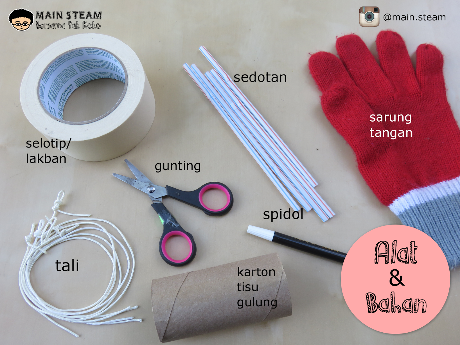 Main STEAM (Science.Technology.Engineering.Arts.Math) bersama Pak Koko ...