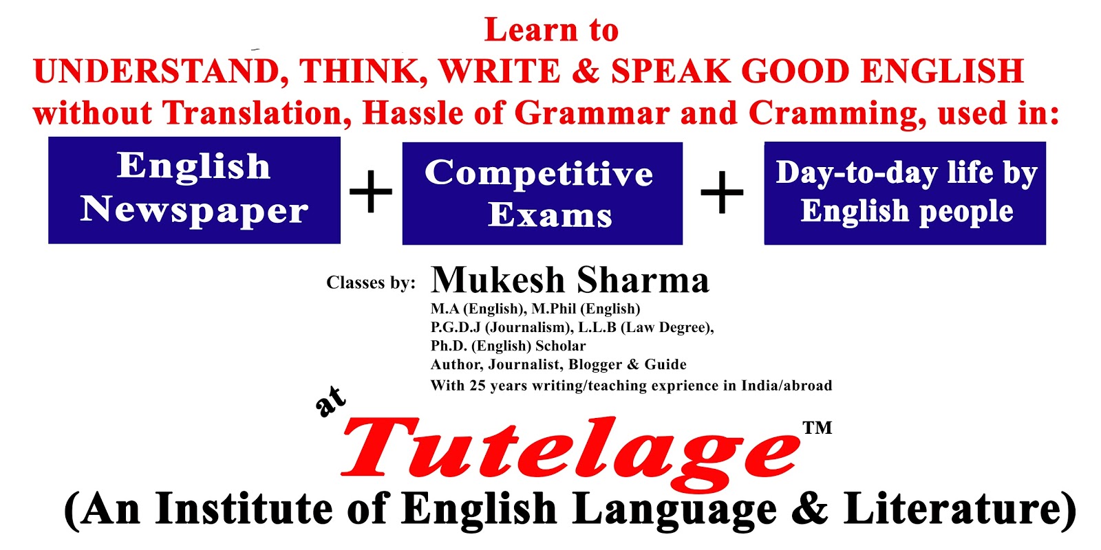 TUTELAGE