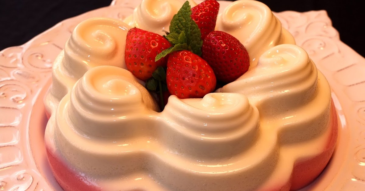 Cocinando con Lola García: Flan de fresas con nata