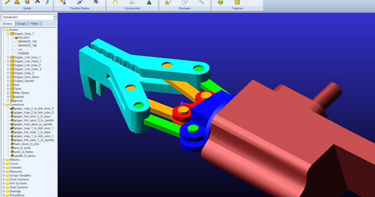 Teknologi Manufaktur: ADAMS (Automated Dynamic Analysis of Mechanical ...
