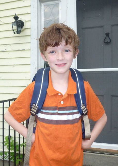 Worcester Family Photos: First day of 3rd grade