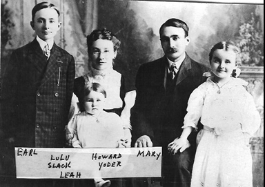 Emily's Genealogy Quest: Leaving a Legacy: YODER