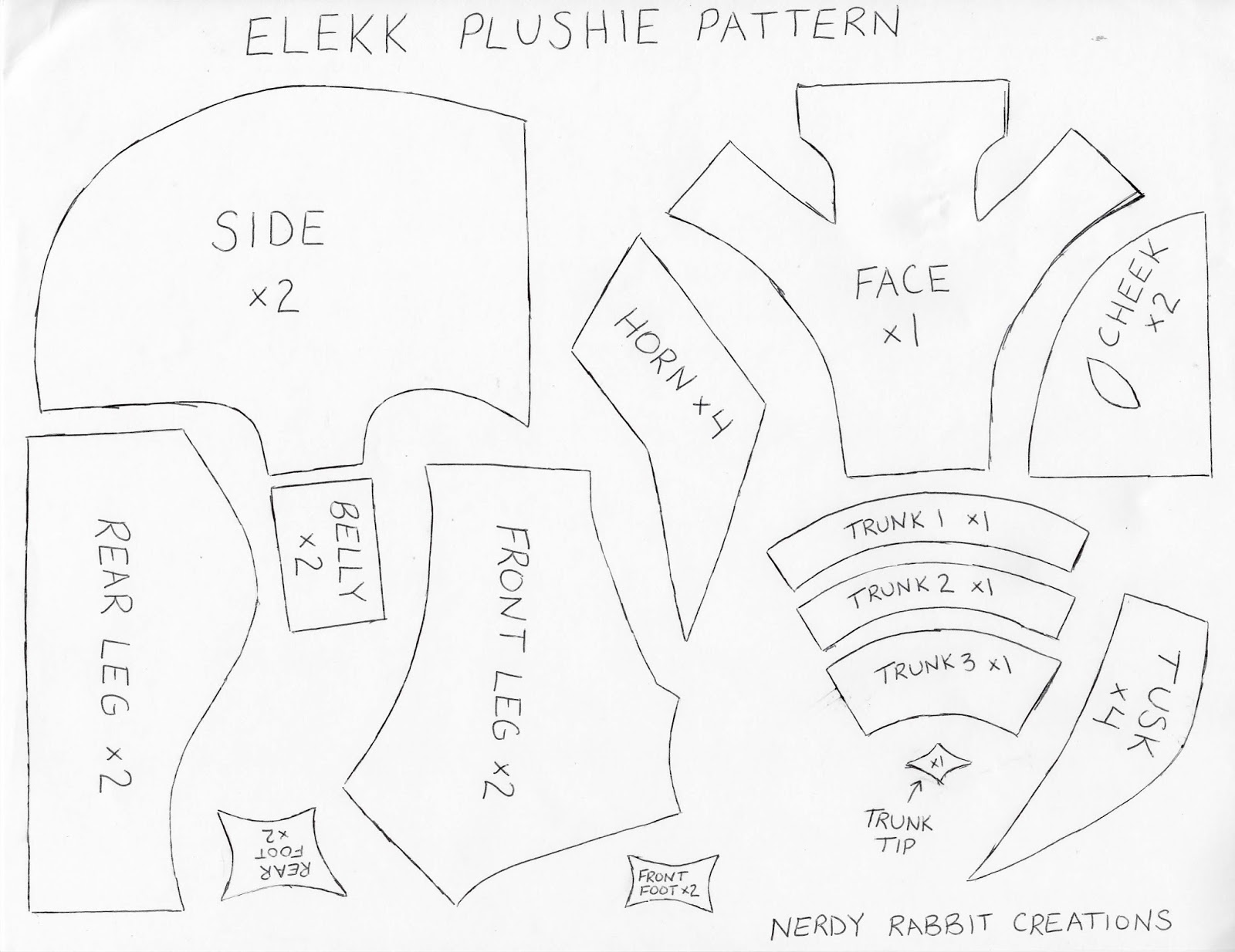 Nerdy Rabbit Creations: Who’s The Best Elekk In The Whole World?